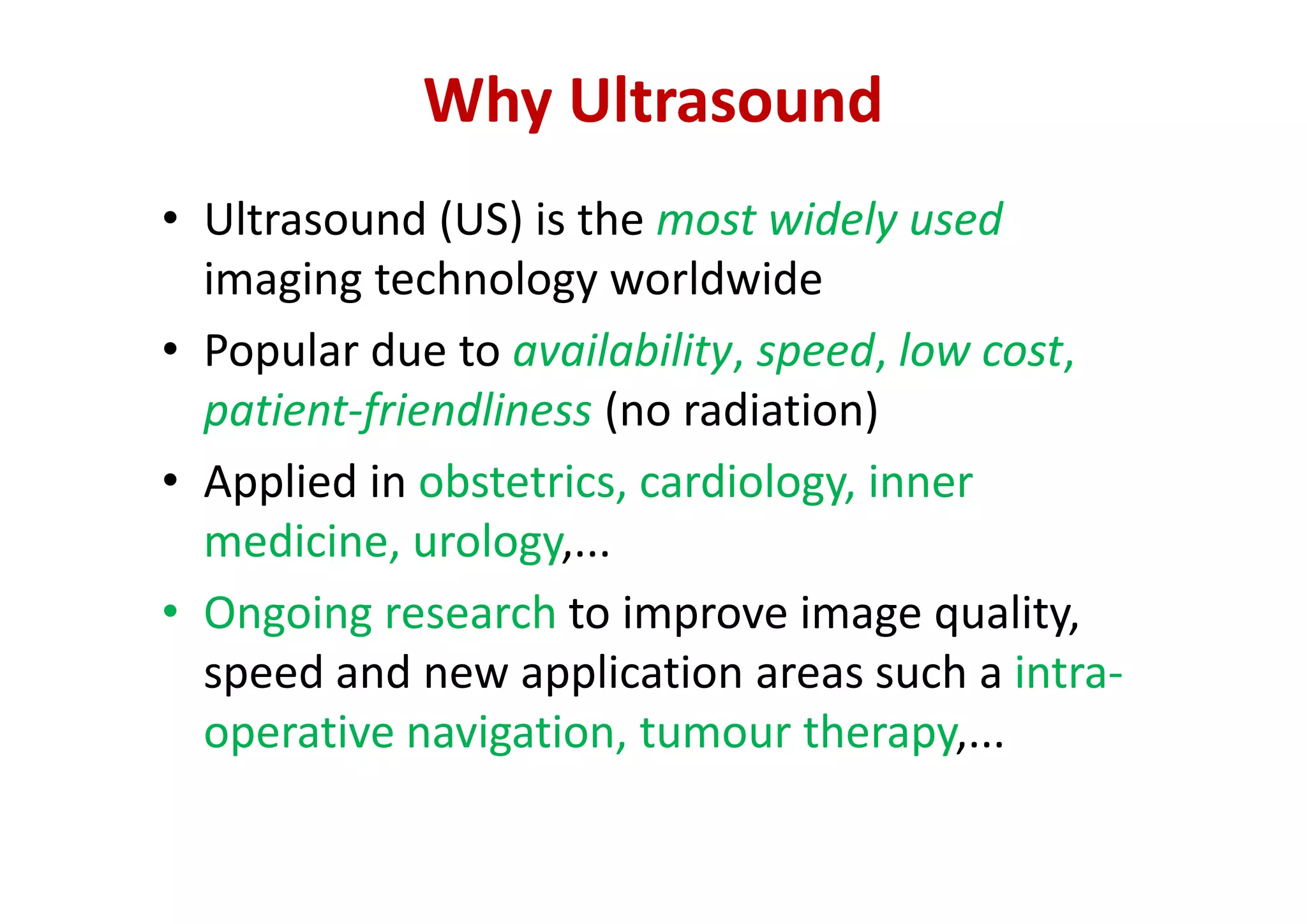 Basics of Ultrasound | PDF