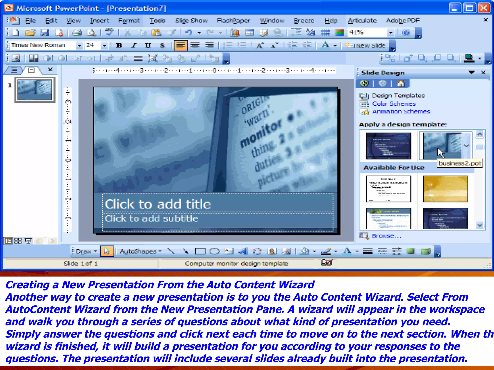 Microsoft Powerpoint 2003 | PPT