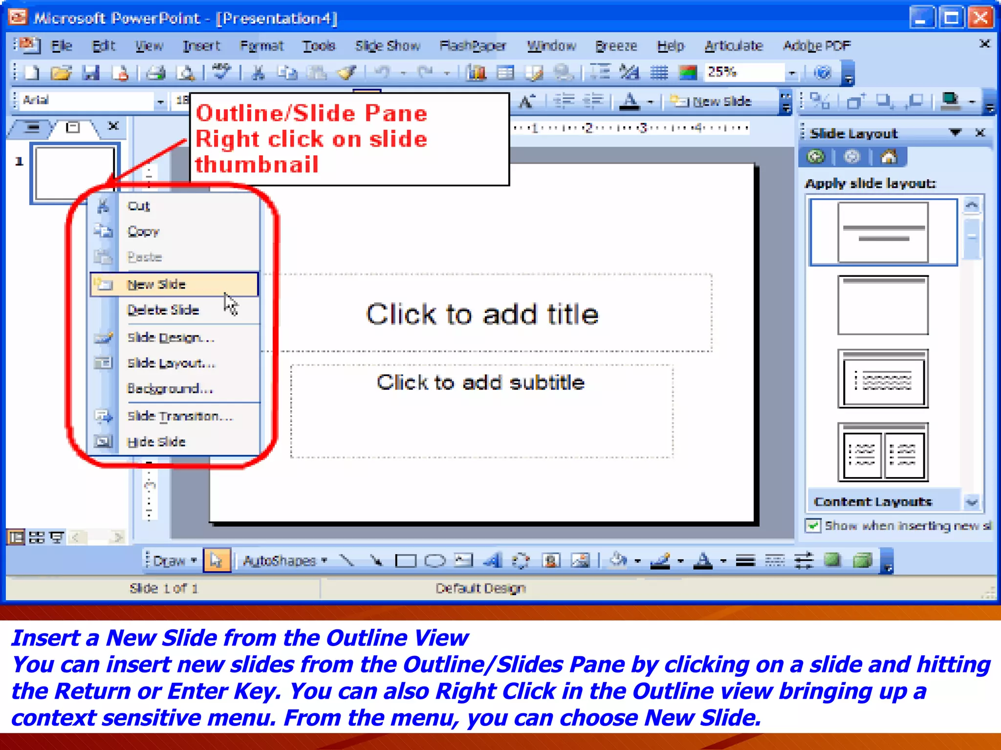 Microsoft Powerpoint 2003 | PPT