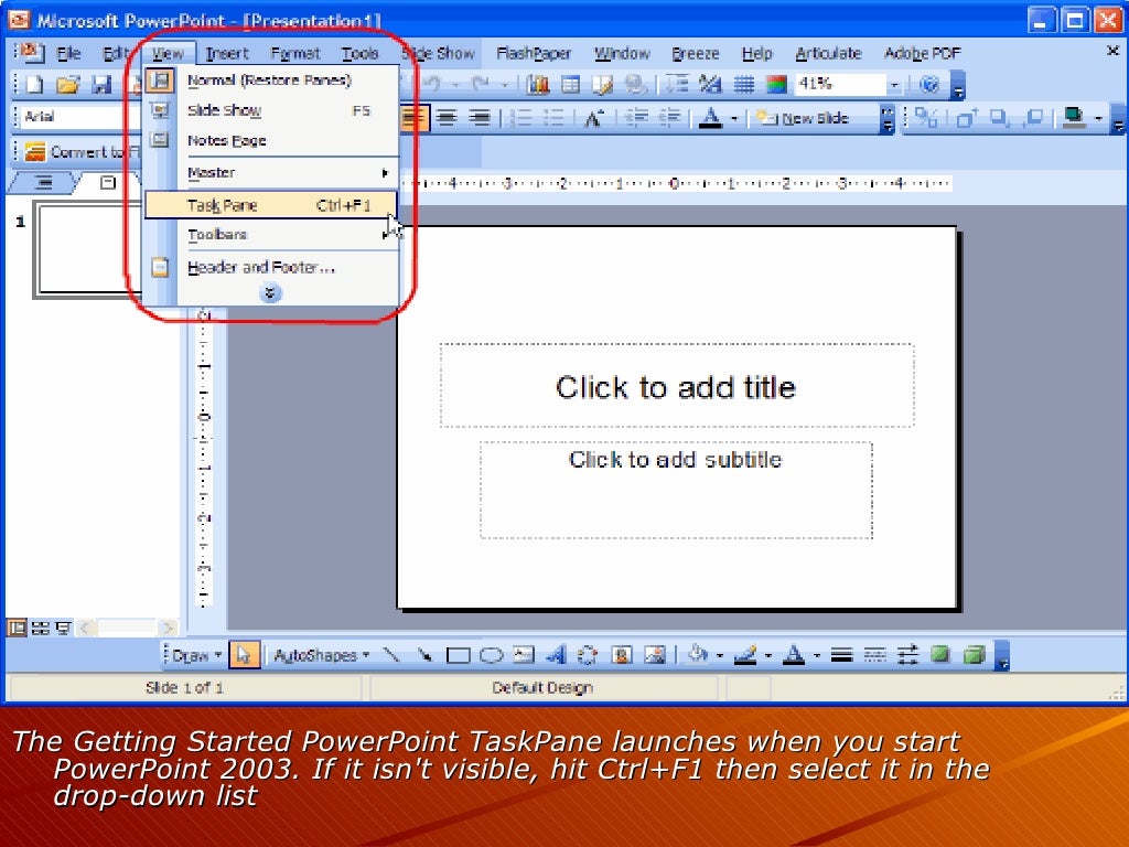 Microsoft Powerpoint 2003