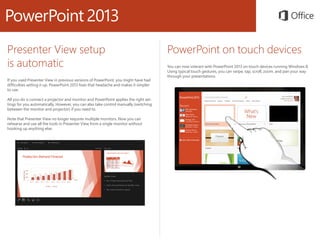 Microsoft PowerPoint 2013 Quickstart | PDF