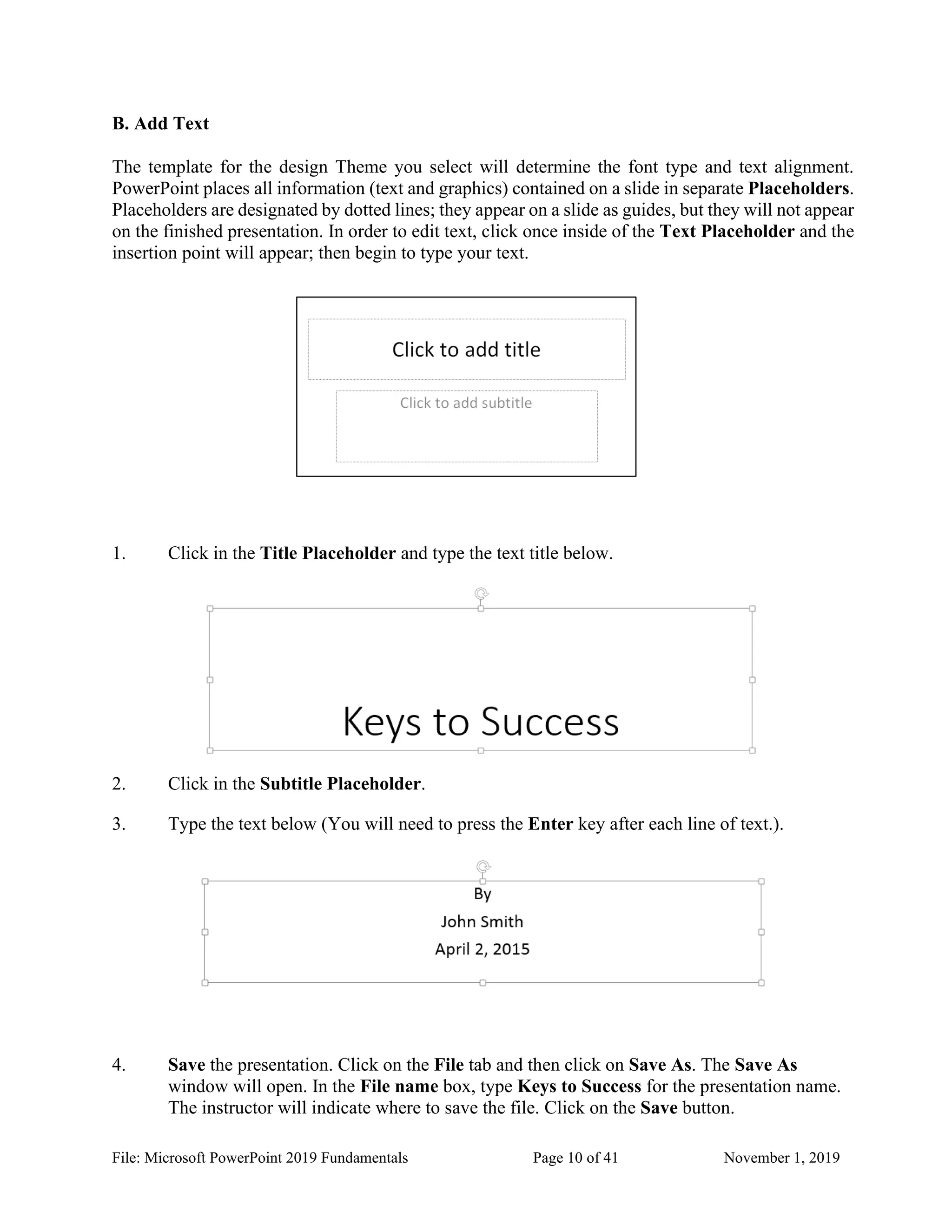 Microsoft PowerPoint 2019 Fundamentals.pdf