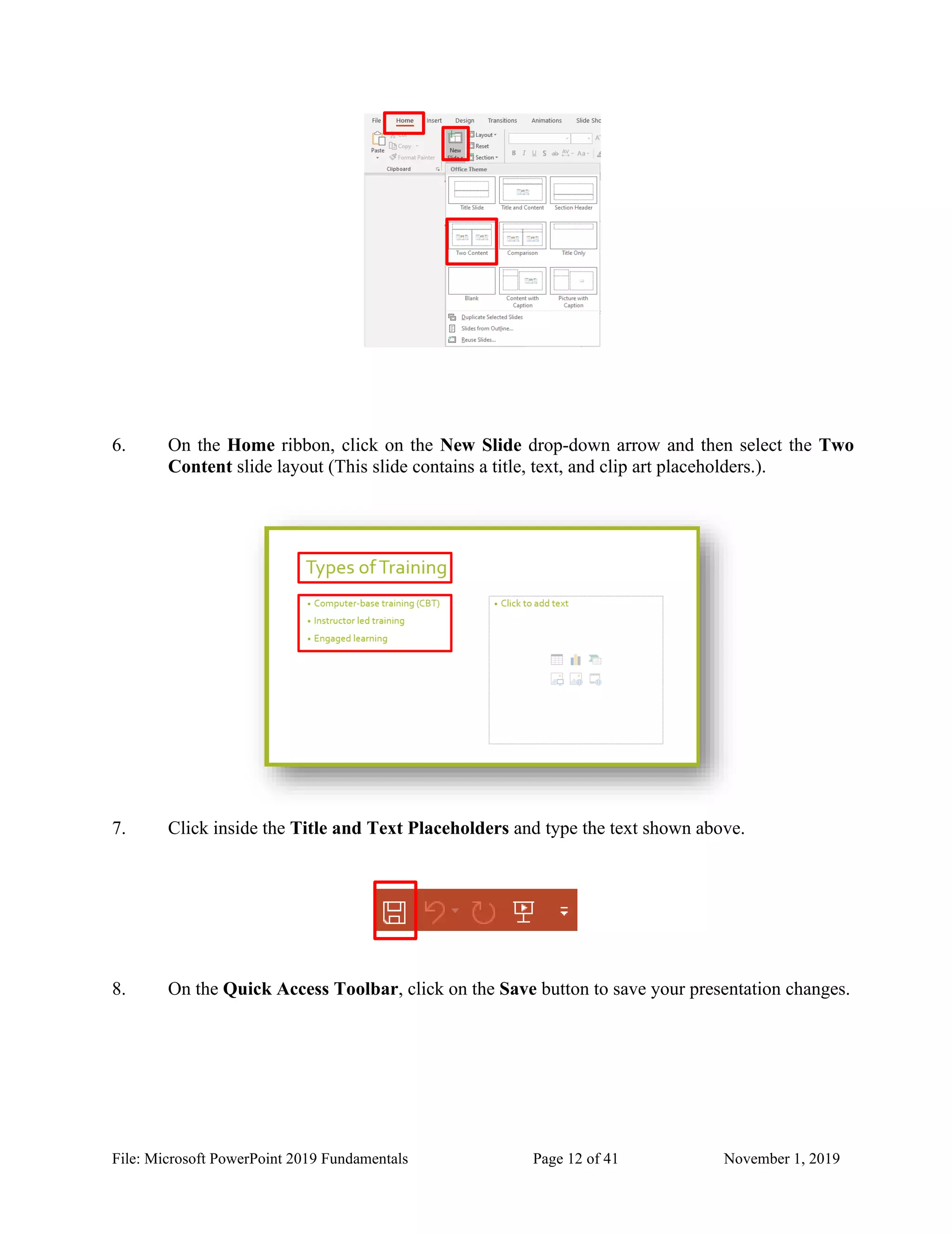 Microsoft PowerPoint 2019 Fundamentals.pdf