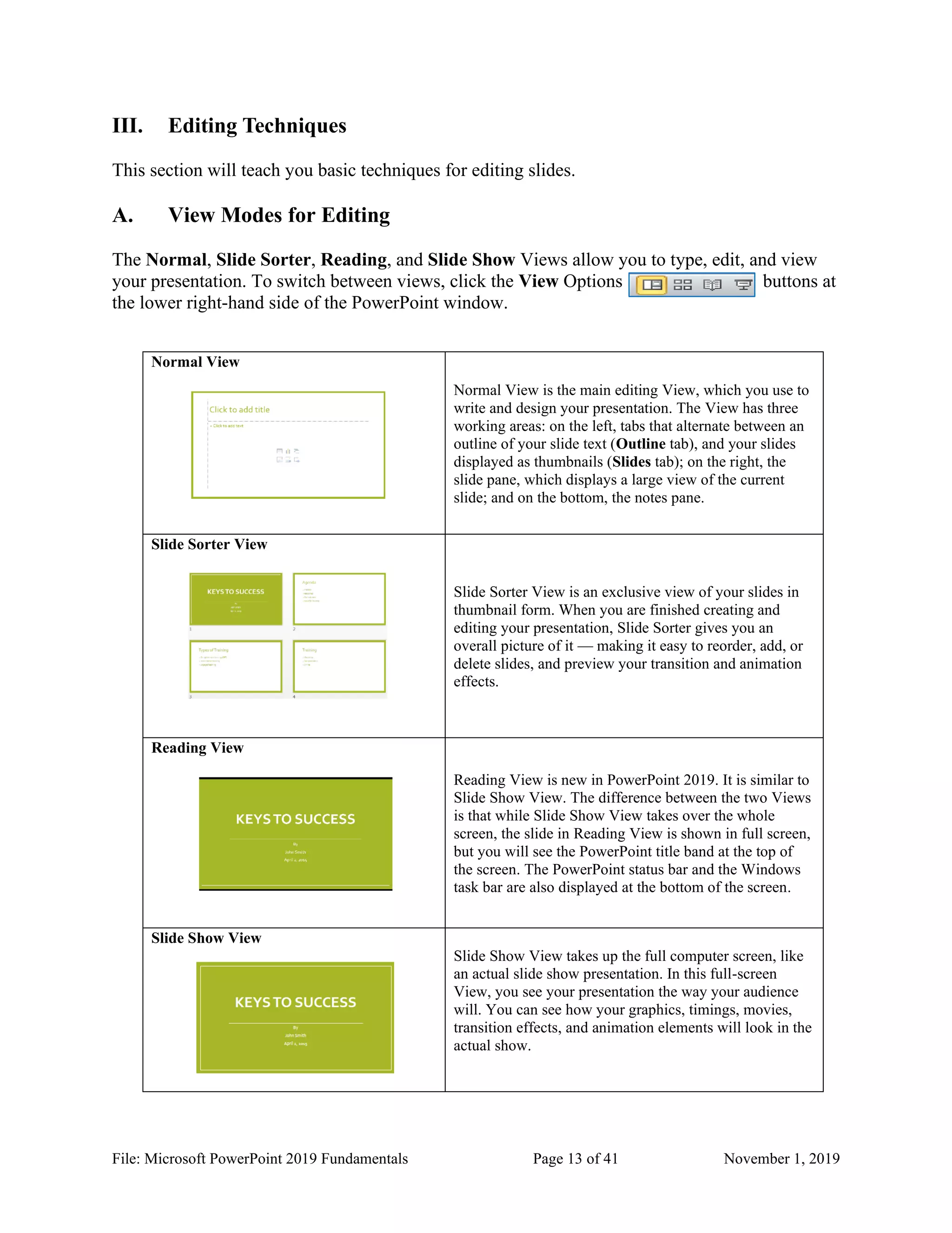Microsoft PowerPoint 2019 Fundamentals.pdf