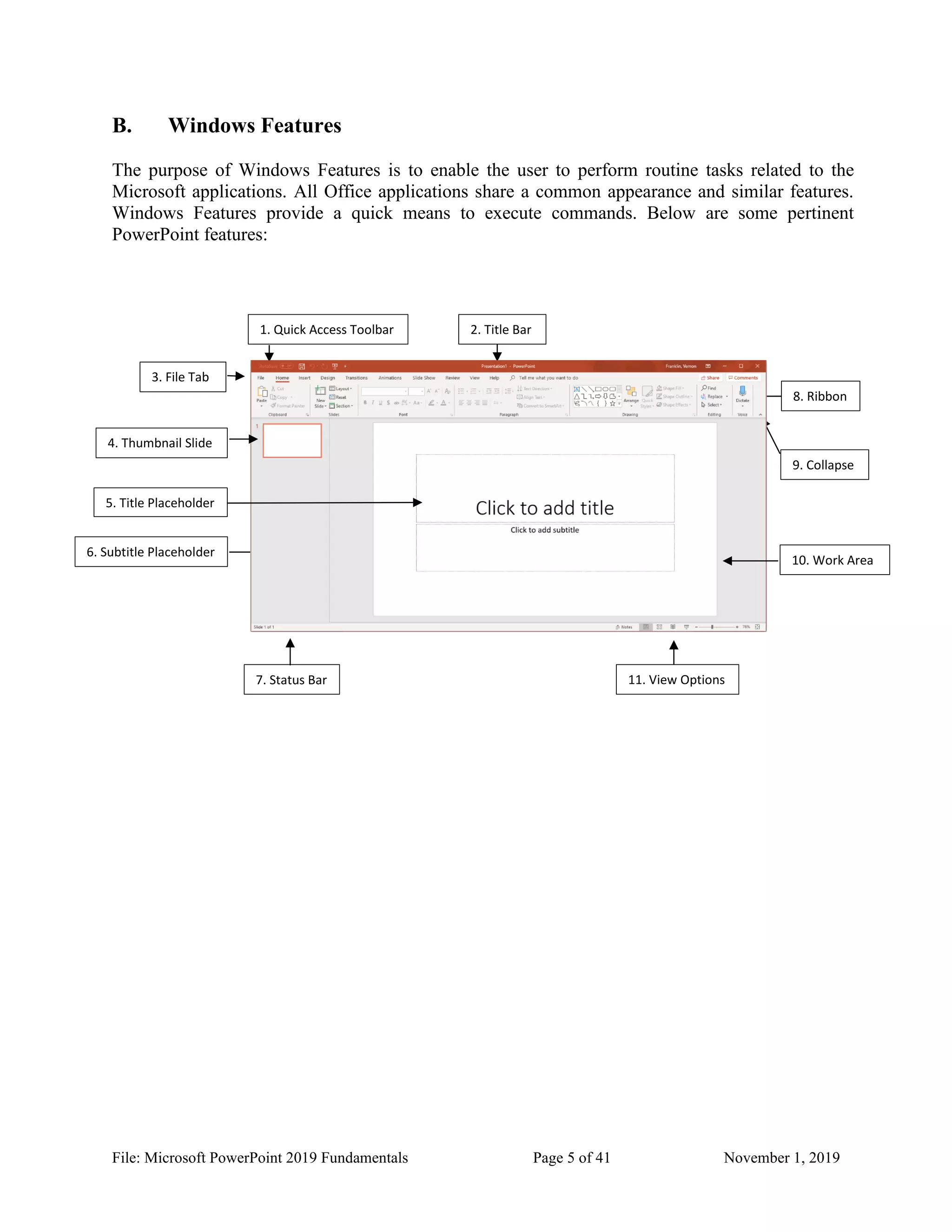 Microsoft PowerPoint 2019 Fundamentals.pdf