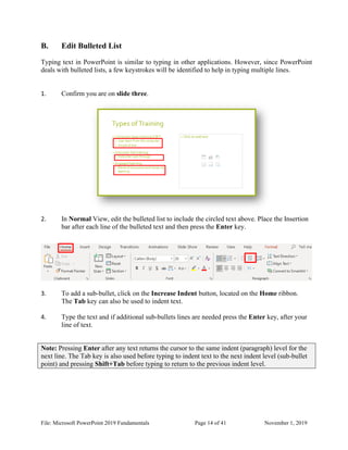 Microsoft PowerPoint 2019 Fundamentals.pdf