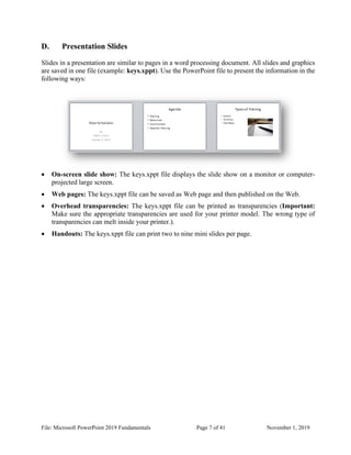 Microsoft PowerPoint 2019 Fundamentals.pdf