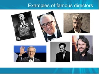 Discribtion for the role of directors | PPT