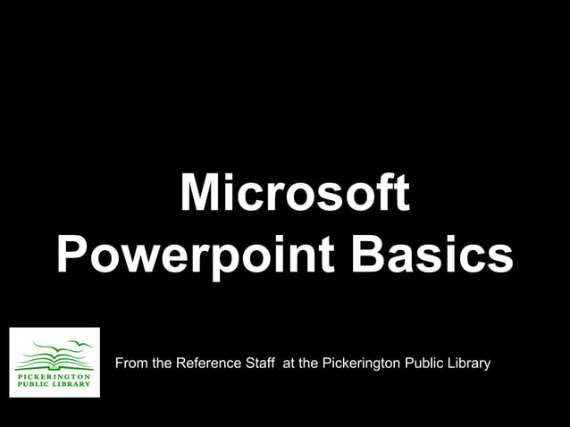 Microsoft Powerpoint Basics | PDF | Desktop Publishing | Computer ...