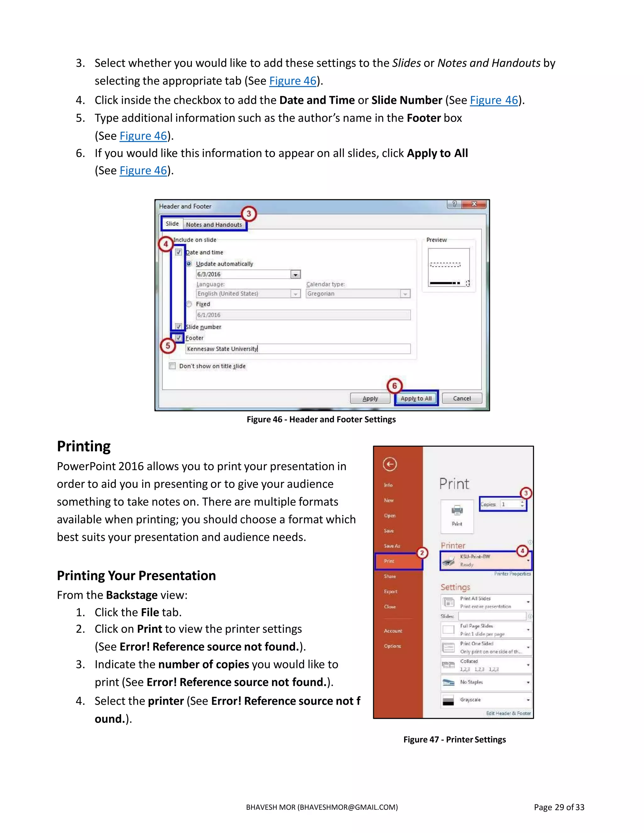 Microsoft power point basics 2016 by Bhavesh Mor | PDF