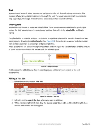 Microsoft power point basics 2016 by Bhavesh Mor | PDF