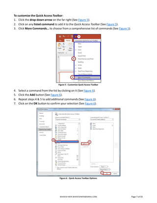 Microsoft power point basics 2016 by Bhavesh Mor | PDF