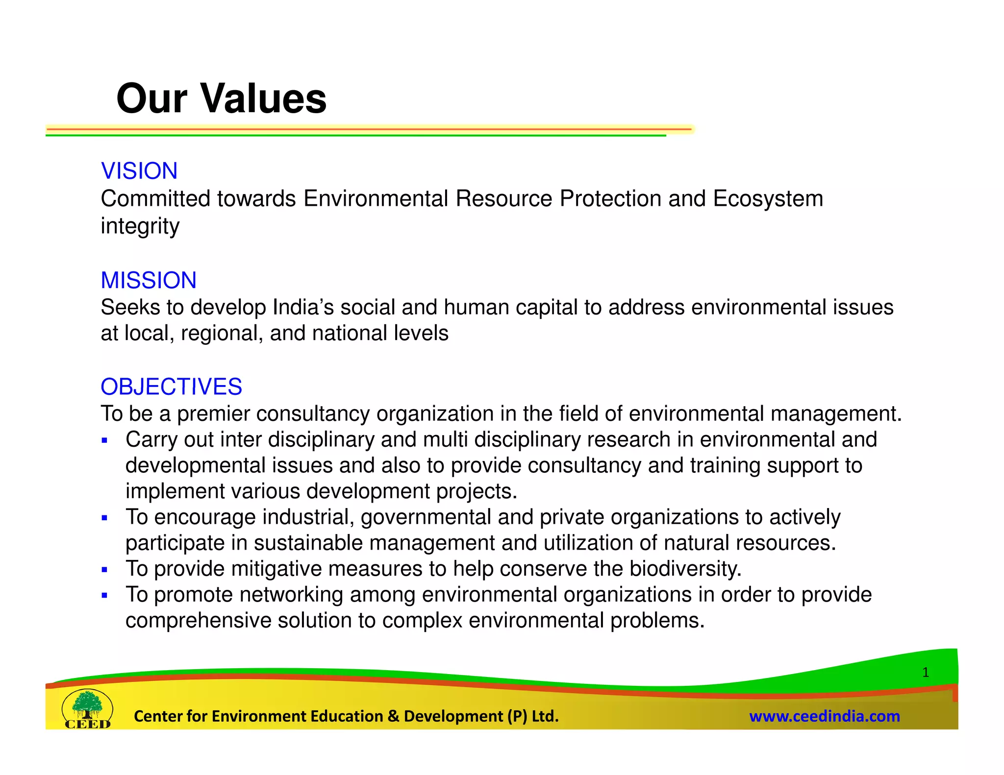 Ceed Corporate Presentation | PPT