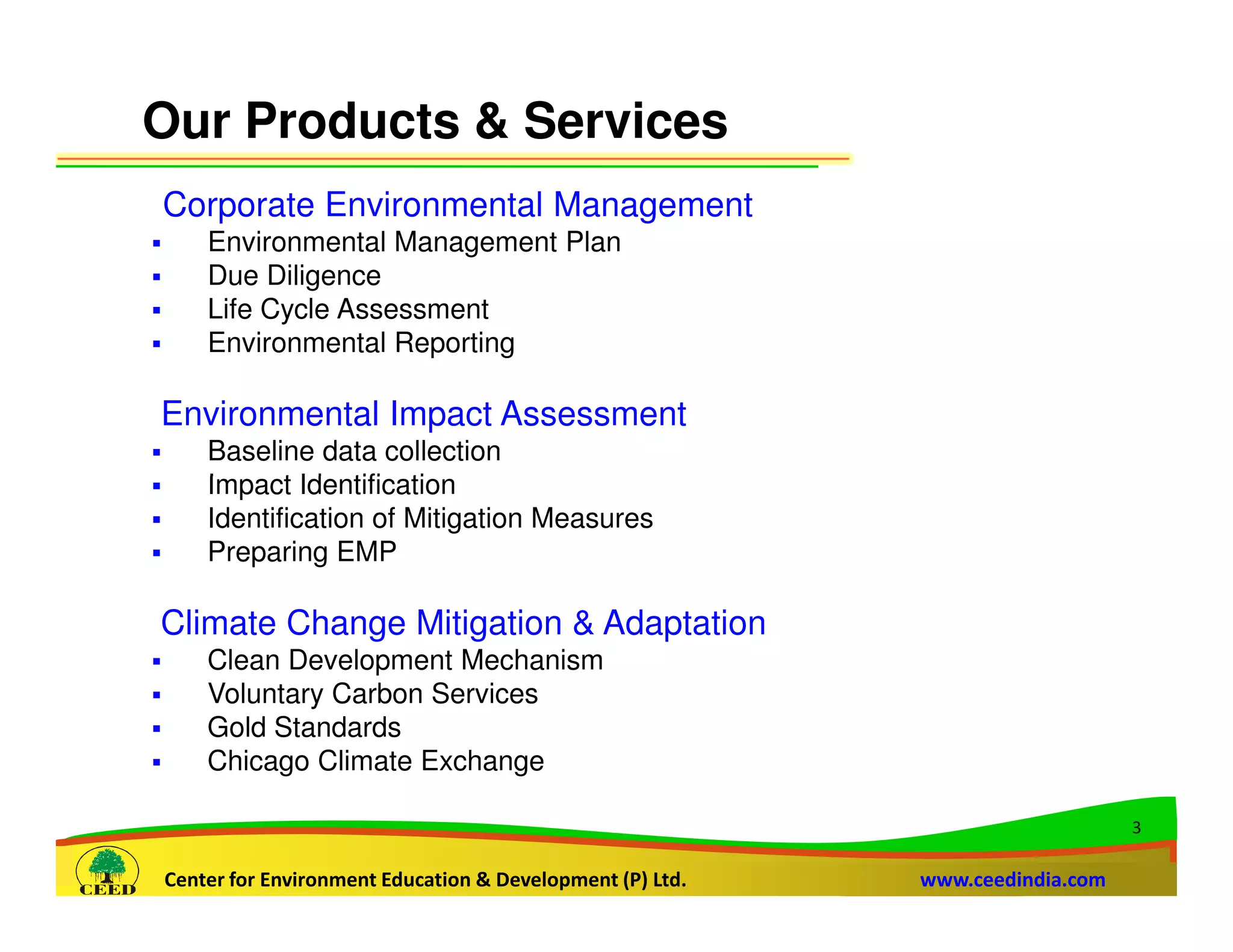 Ceed Corporate Presentation | PPT
