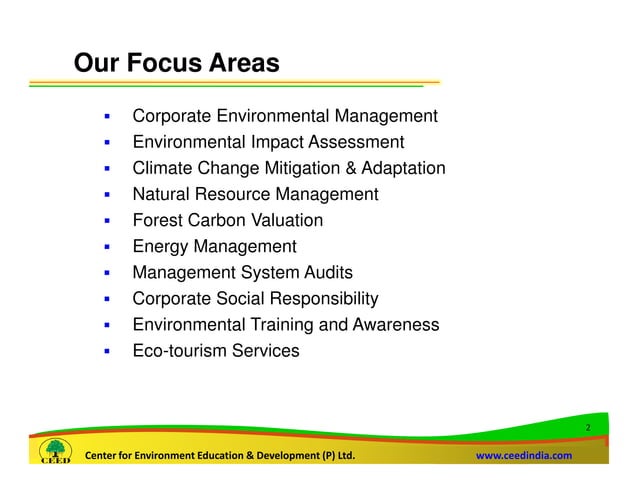 Ceed Corporate Presentation | PPT
