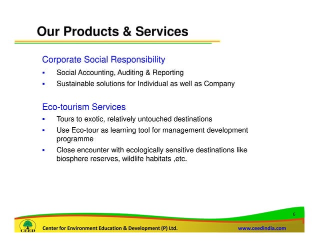Ceed Corporate Presentation | PPT