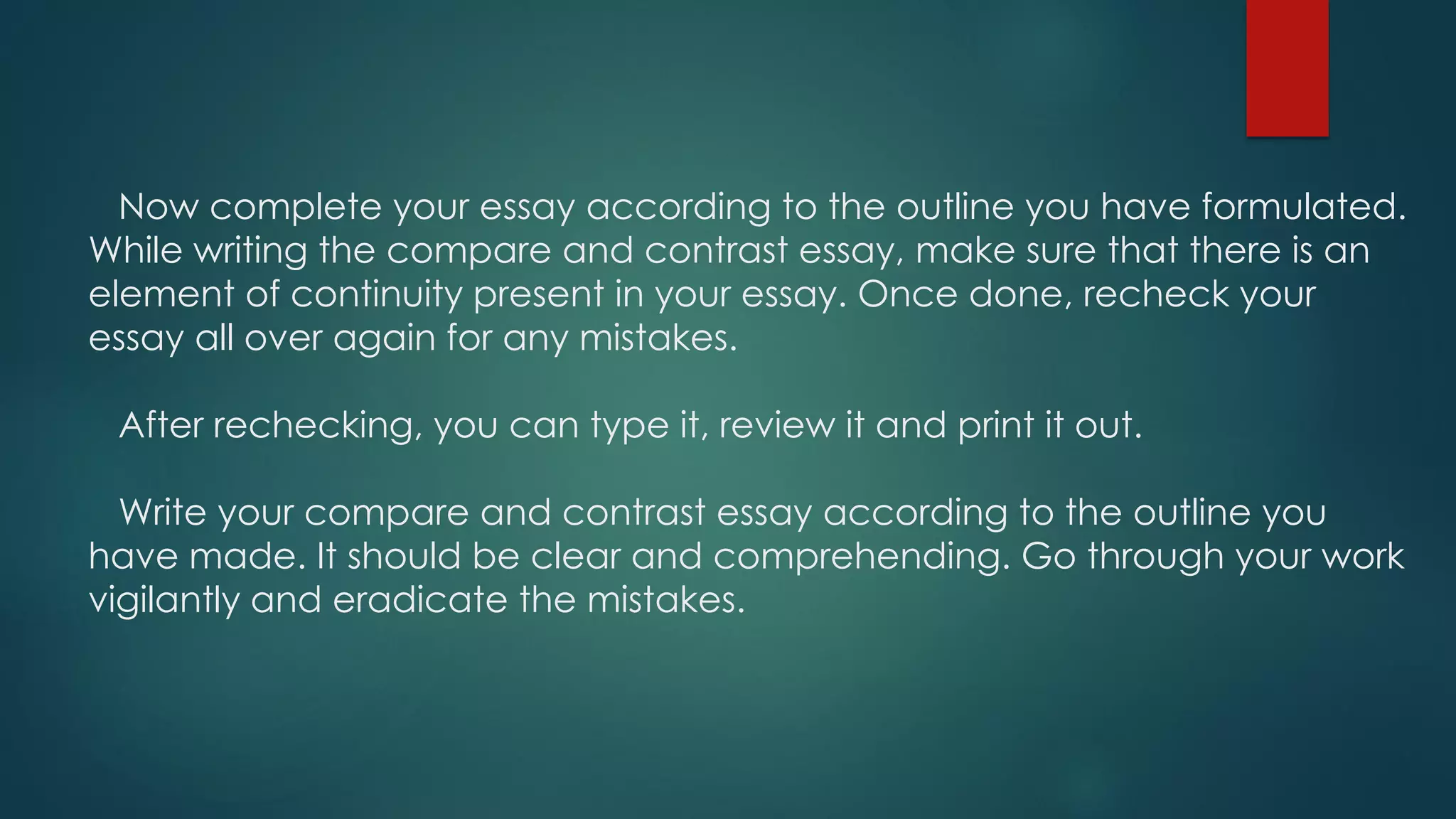 How to write a perfect essay | PDF