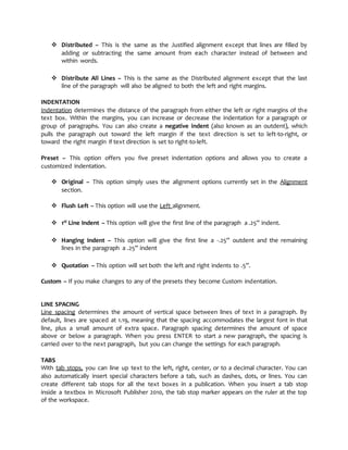 MS PowerPoint, Excel & Publisher Module | DOCX