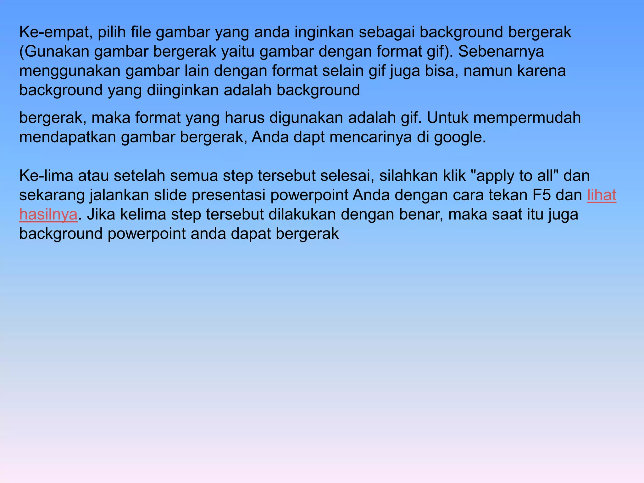 Microsoft power point(ibu okta ) | PPTX