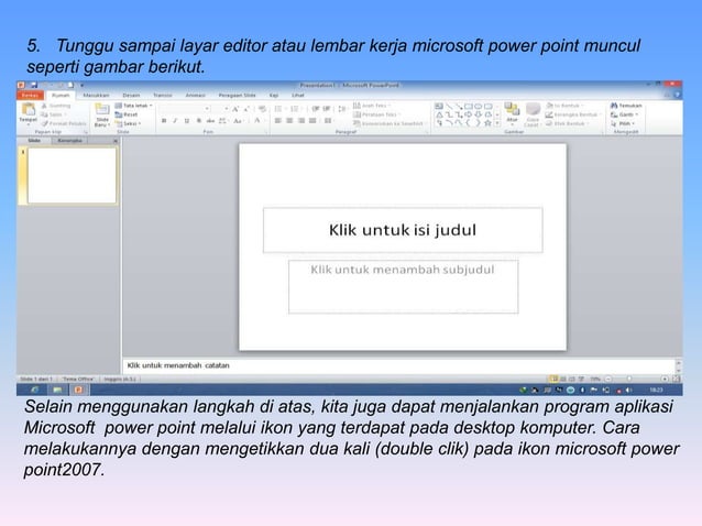 Microsoft power point(ibu okta ) | PPTX