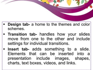 microsoft powerpoint interface.pptx | Desktop Publishing | Computer ...