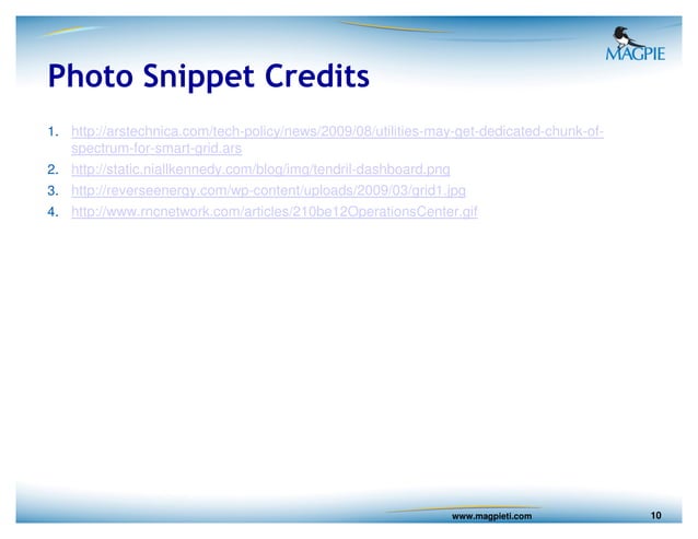 Magpie Smart Grid Software Engineering Offering | PDF
