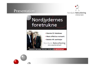 Præsentation af Nordjysk Rekruttering | PDF