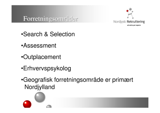 Præsentation af Nordjysk Rekruttering | PDF