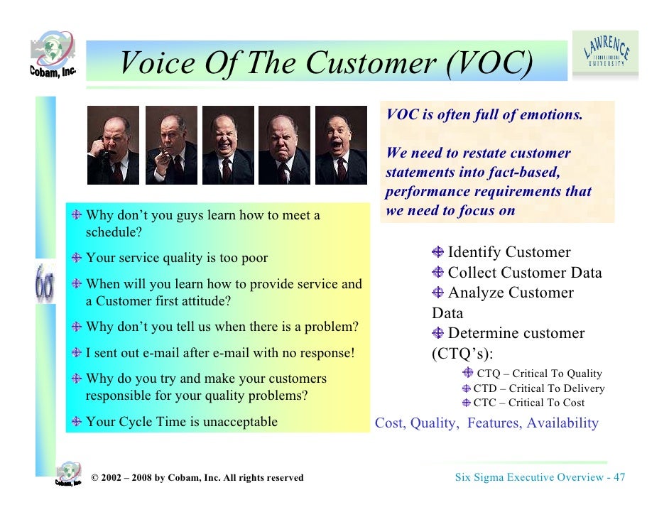 Six Sigma Executive Overview