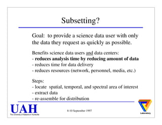 Dataset Independent Subsetting | PPT