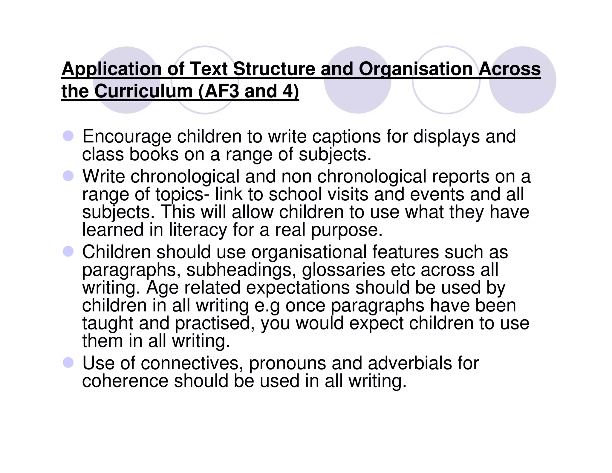 Writing Across the Curriculum | PDF