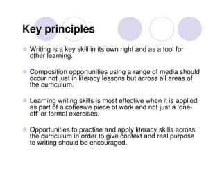 Writing Across the Curriculum | PDF