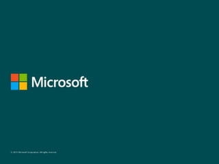 Organizational changes at Microsoft Corporation | PPTX