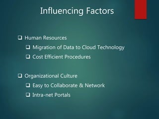 Organizational changes at Microsoft Corporation | PPTX