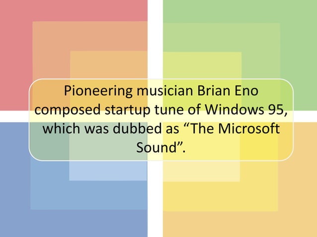 Microsoft Fun Facts | PPTX