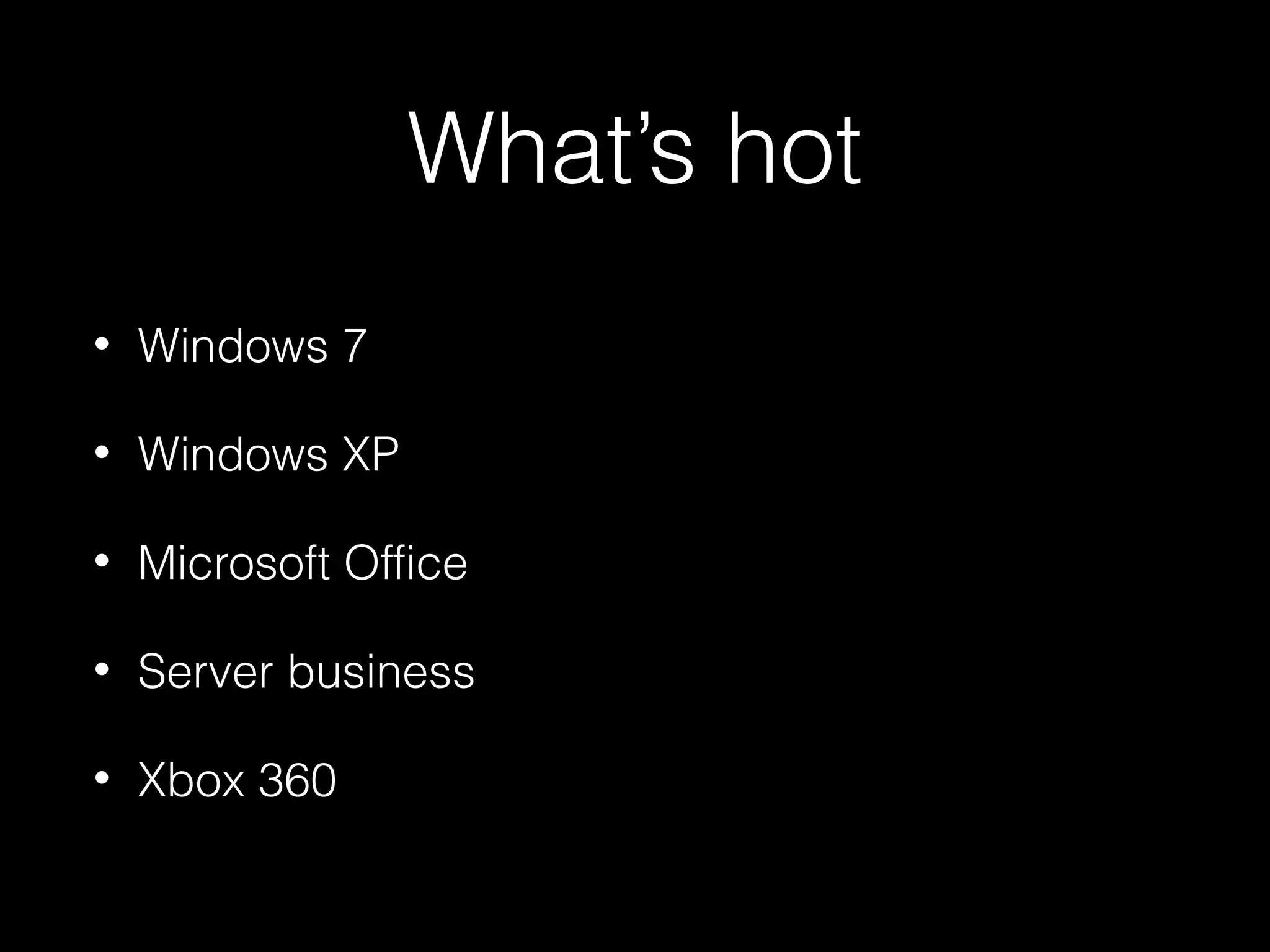 Microsoft presentation for EECS 441 | PPT