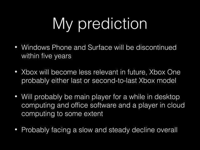 Microsoft presentation for EECS 441 | PPT