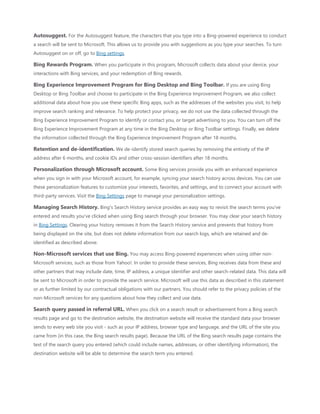 Microsoft privacy statement | PDF