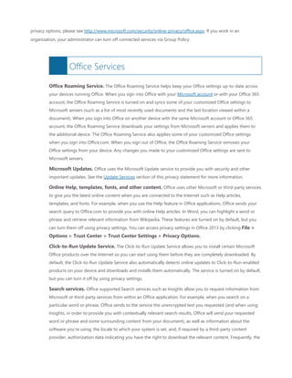 Microsoft privacy statement | PDF