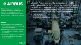 Microsoft Project in Manufacturing and Resources - Presented by Atidan ...