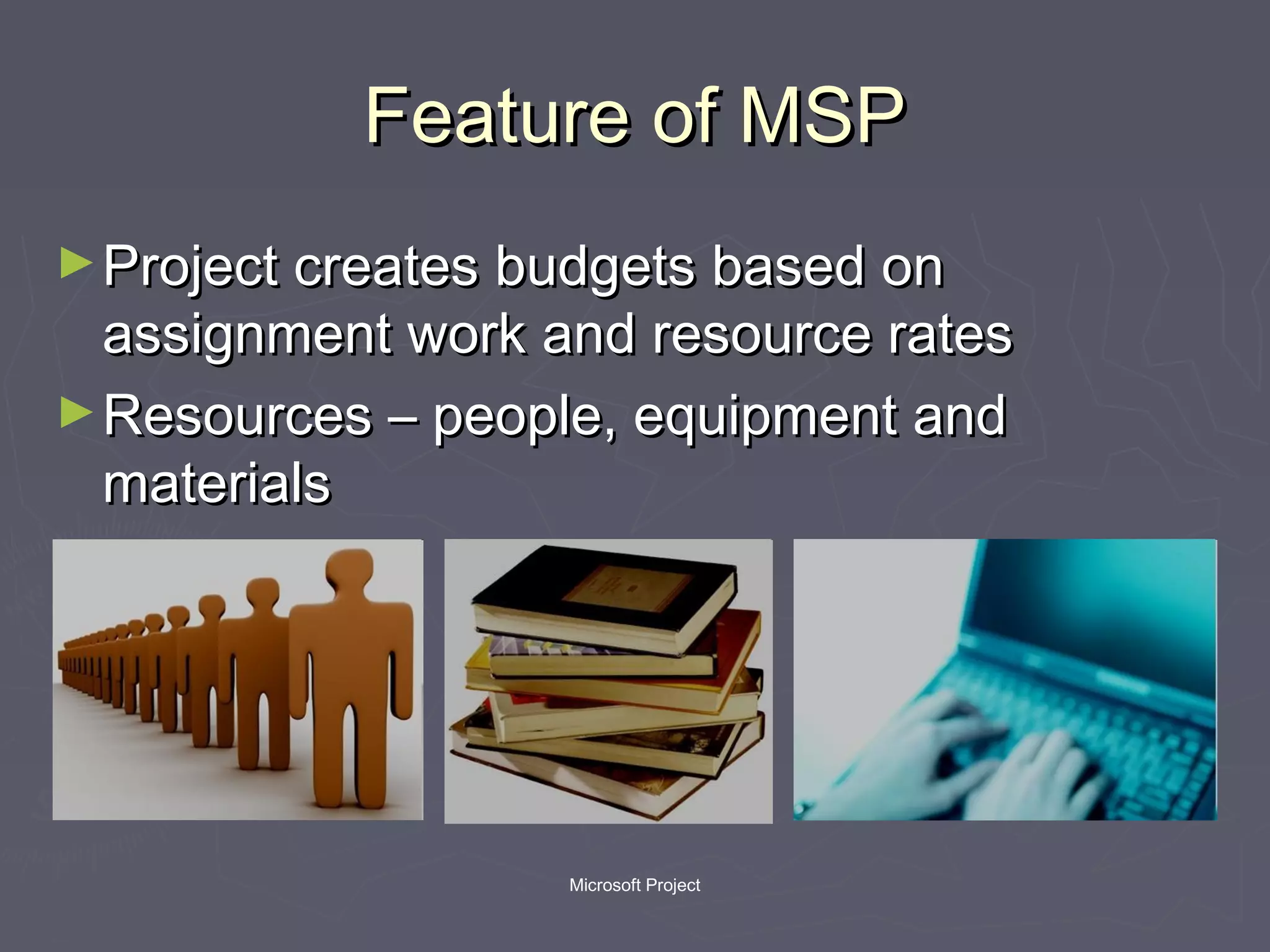 Microsoft project (msp) | PPT