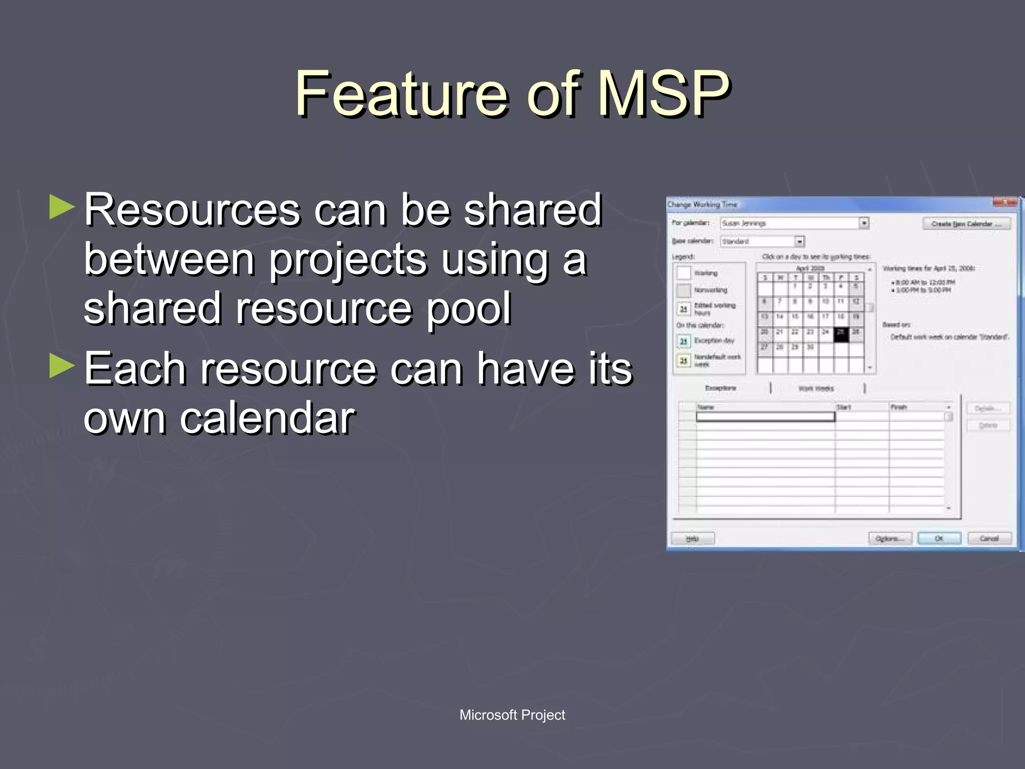 Microsoft project (msp) | PPT