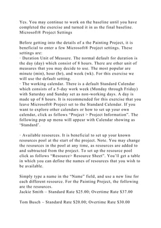 Microsoft® Project Painting ExerciseMicrosoft® Project .docx