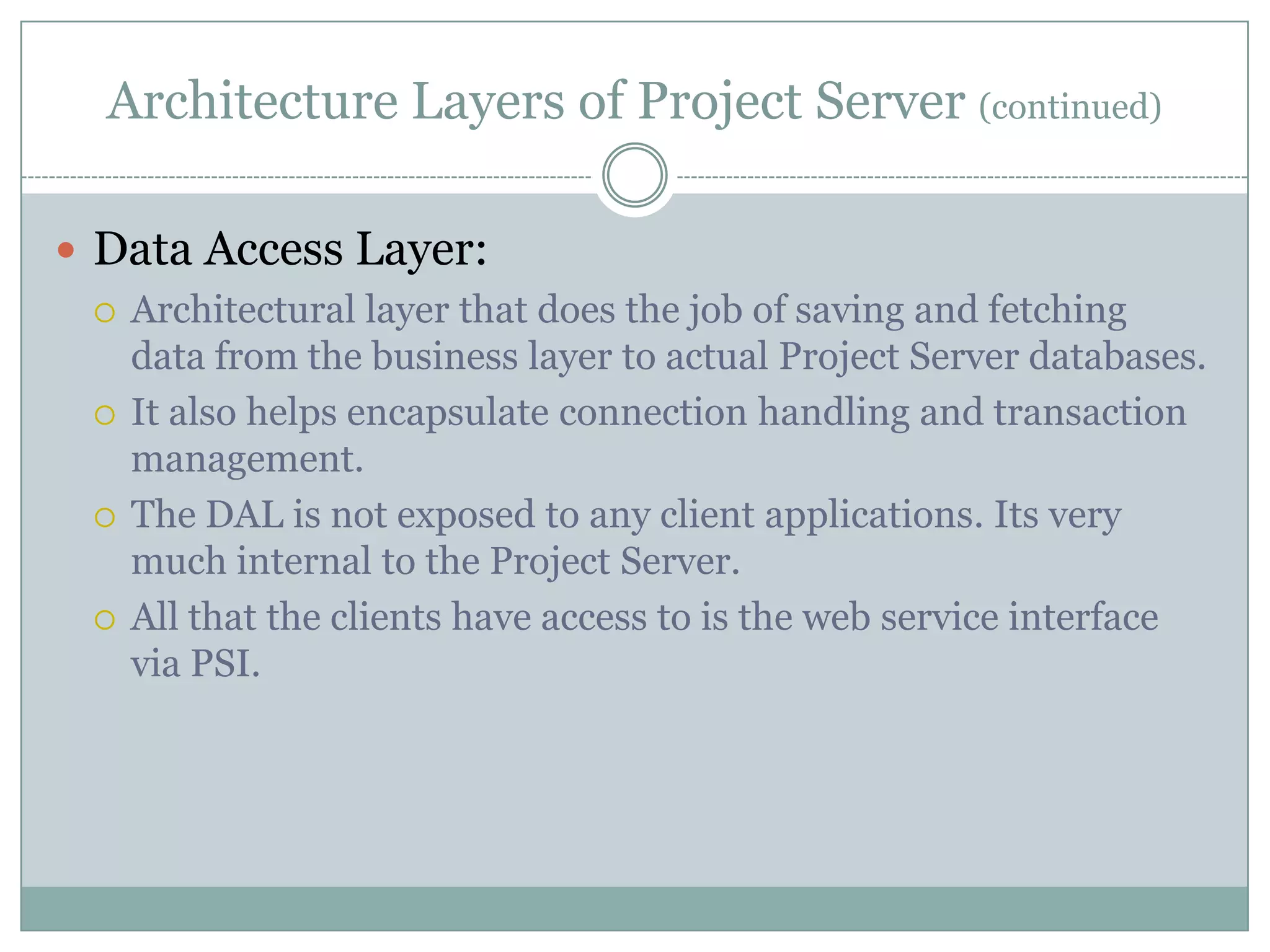 Microsoft Project Server Basics | PPTX | Cloud Computing | Internet