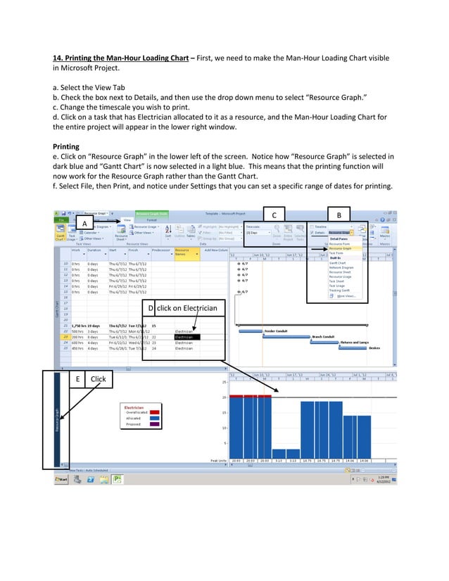 Microsoft project training manual | PDF