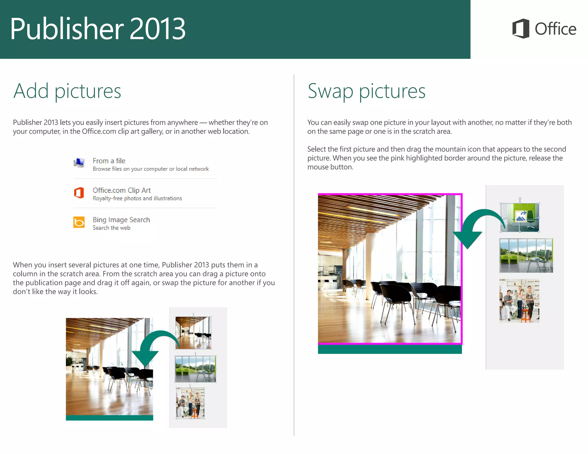 Microsoft Publisher 2013 Quickstart | PDF