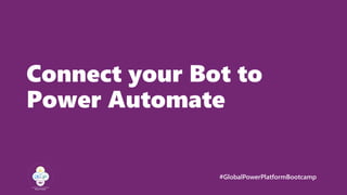 Build your First Chat Bot using Power Virtual Agents (PVA) | PPTX