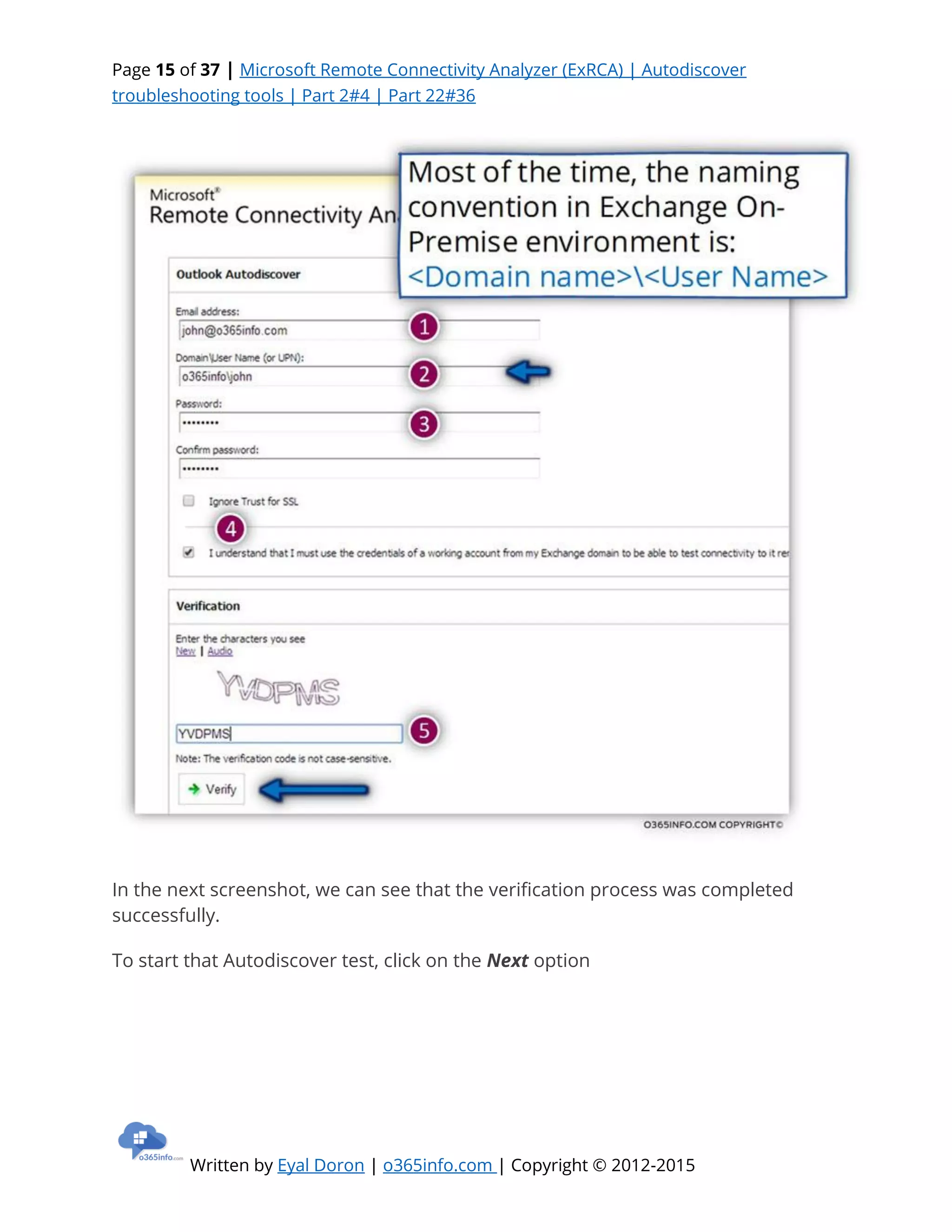 Microsoft remote connectivity analyzer (exrca) autodiscover ...