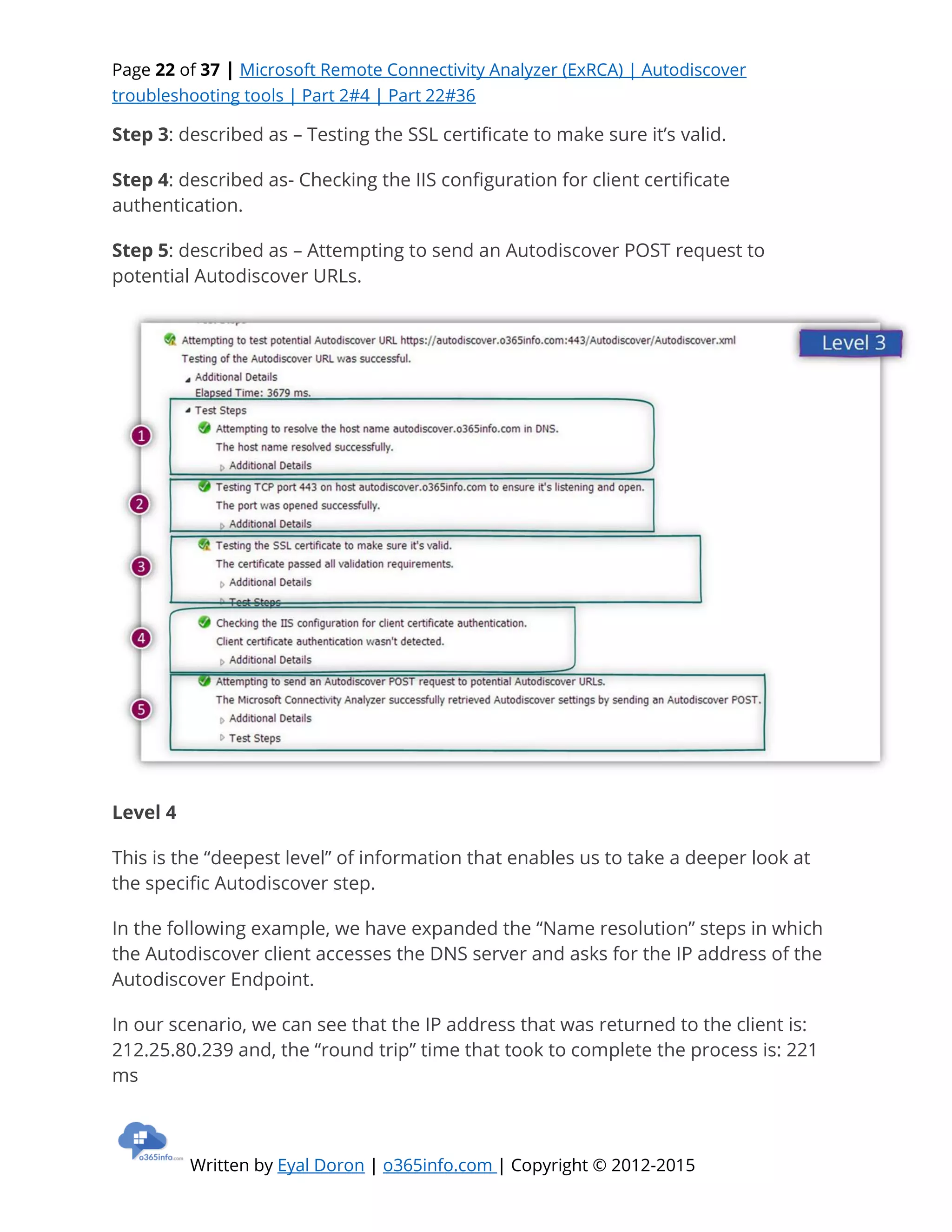 Microsoft remote connectivity analyzer (exrca) autodiscover ...