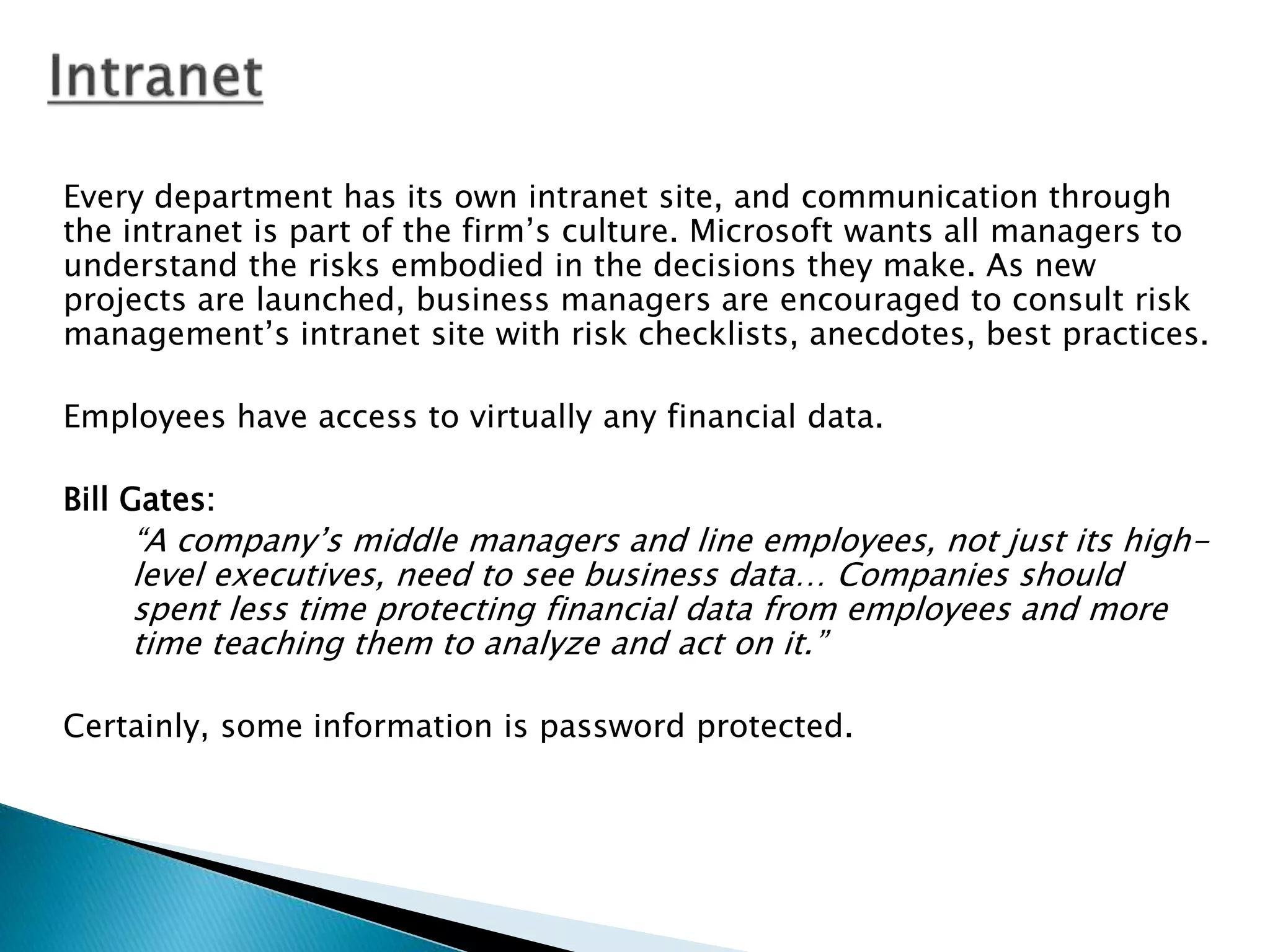 Microsoft Risk Management | PPTX